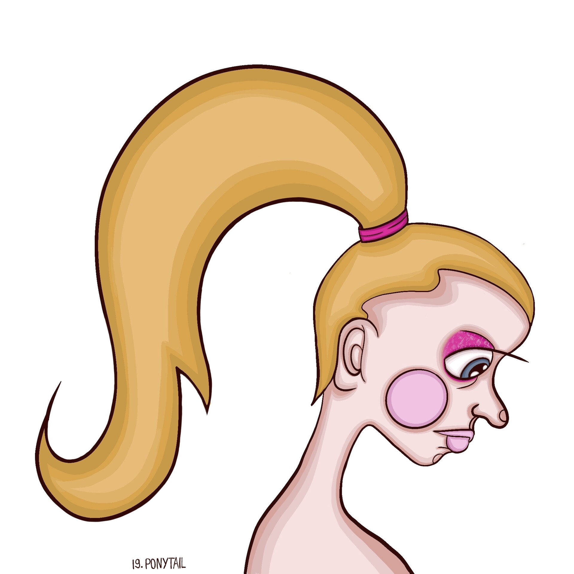 ArtStation - The Ponytail