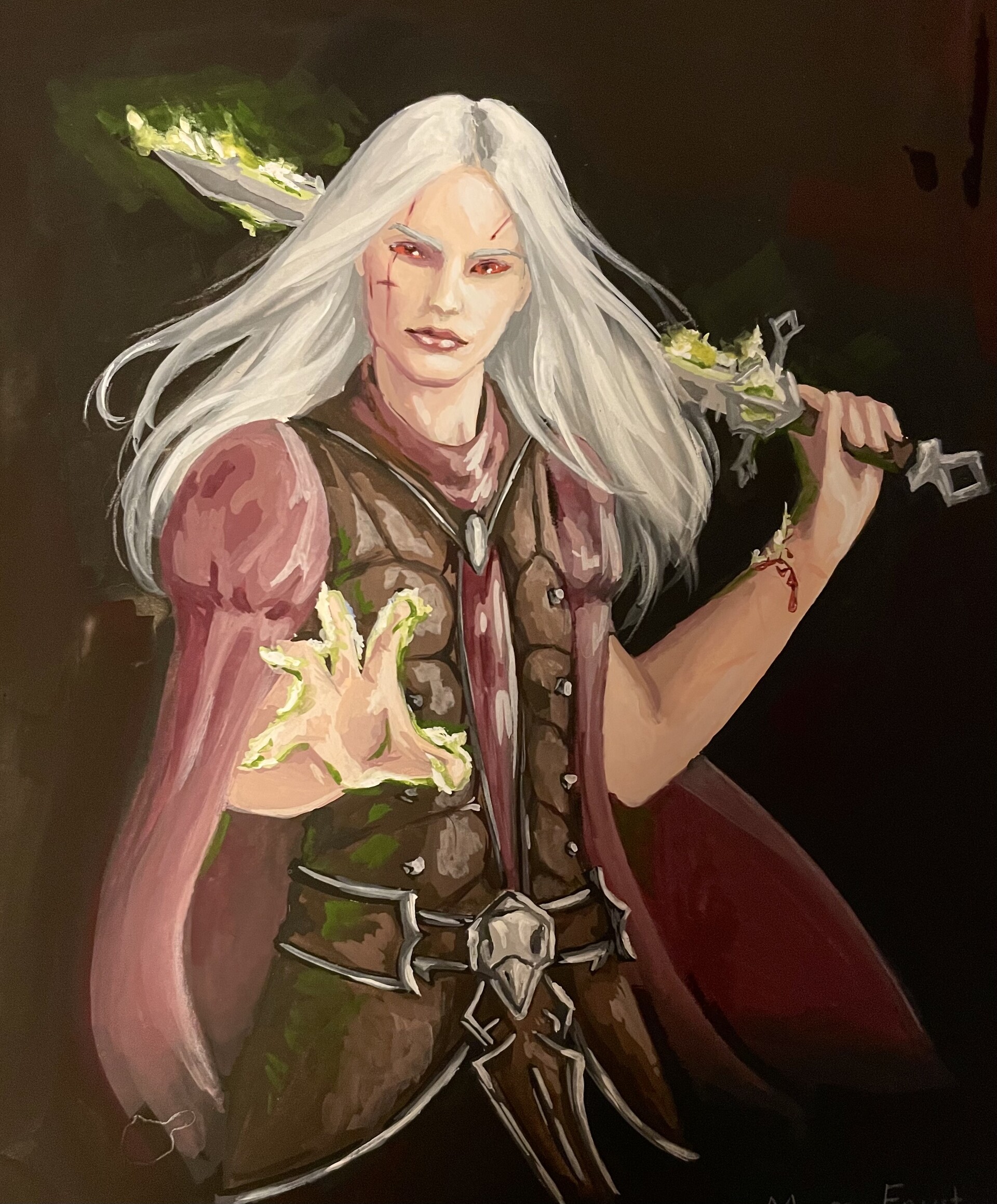 ArtStation - Greenflame Blade