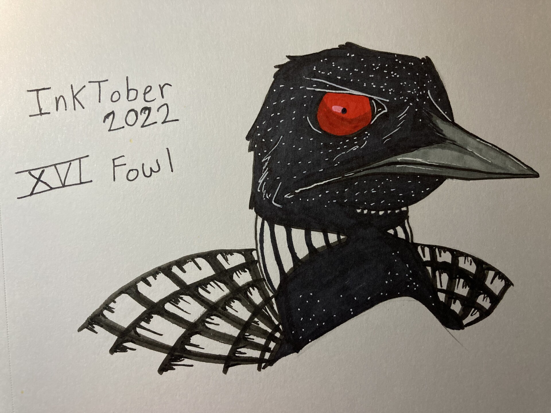 E. R. Lawson - Inktober 2022 week 3