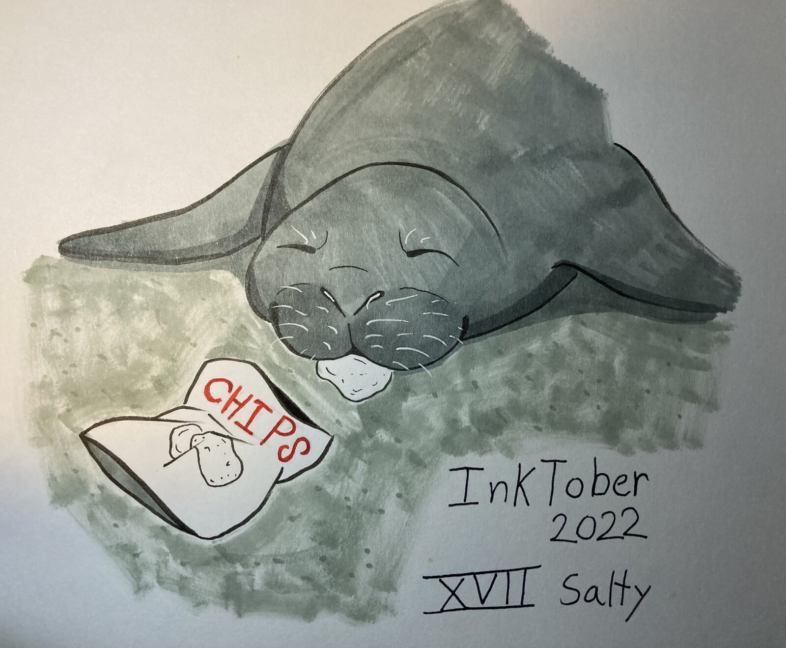 E. R. Lawson - Inktober 2022 week 3