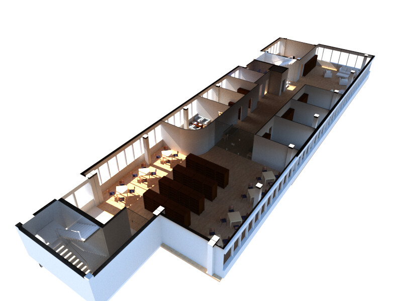 ArtStation - Workspace Interior