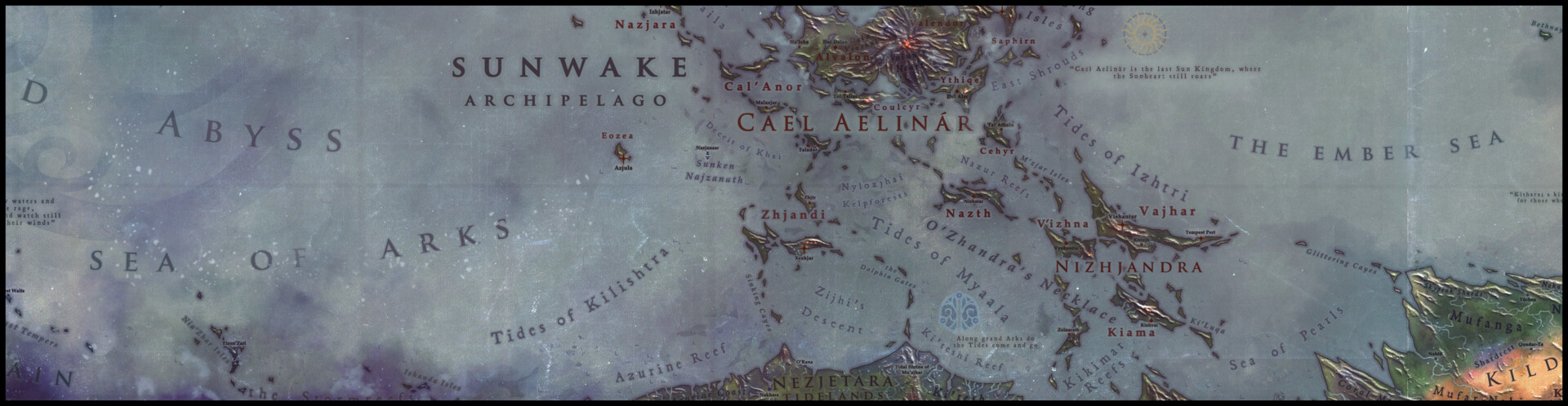 Daniel-André Sørensen - Nym - World Map - Twin-Continents