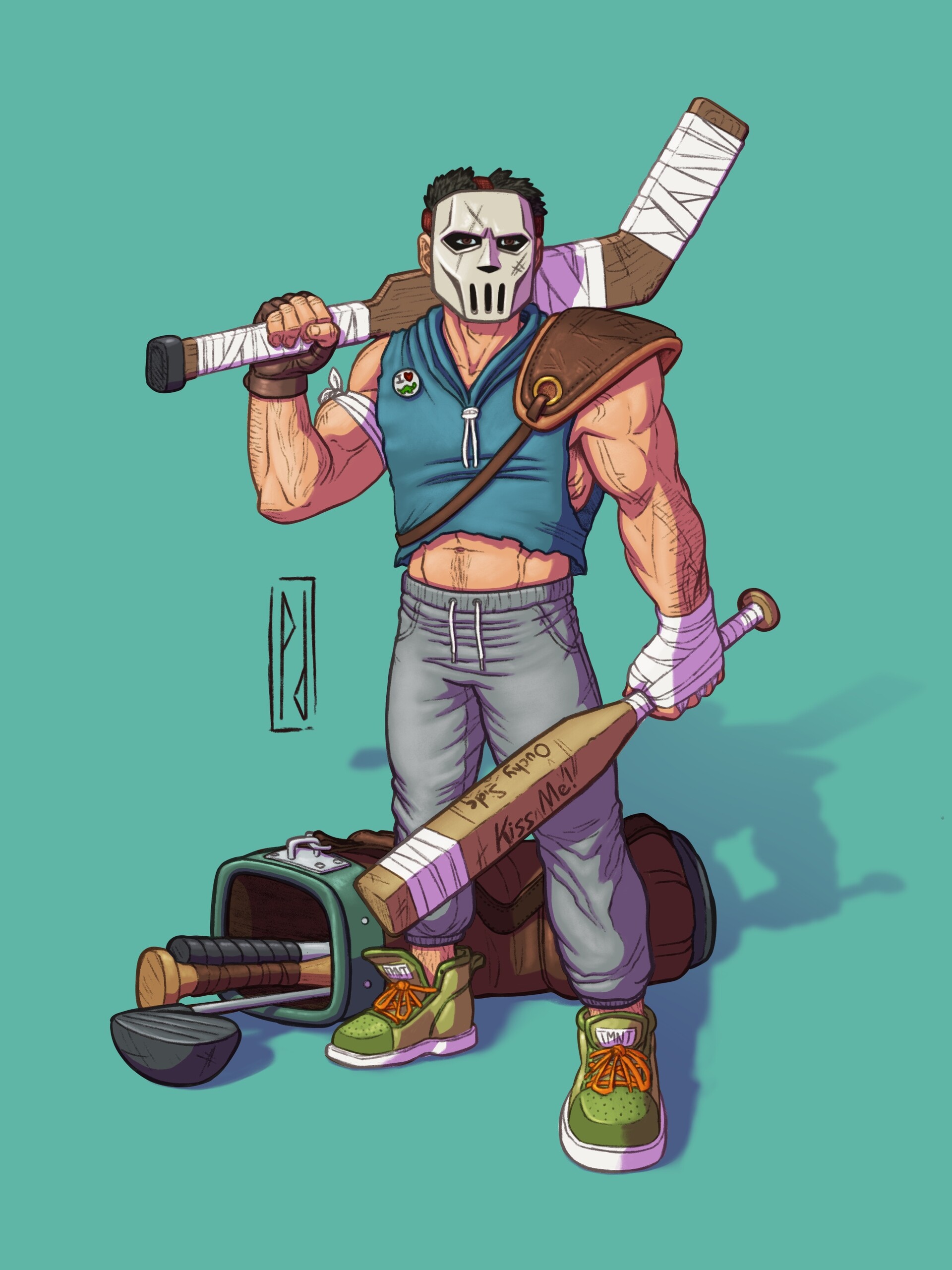 Artstation Casey Jones