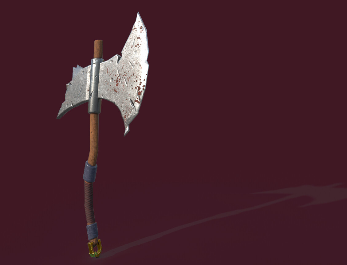 ArtStation - D&D Battle Axe