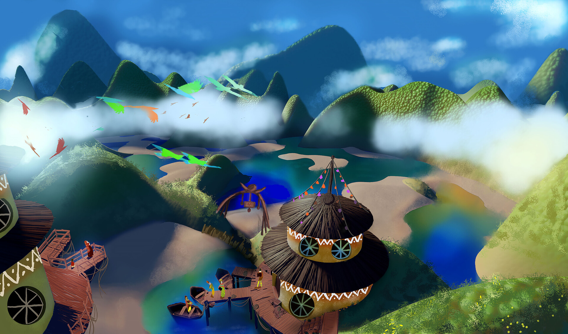 ArtStation - Low Tide Tutorial Result