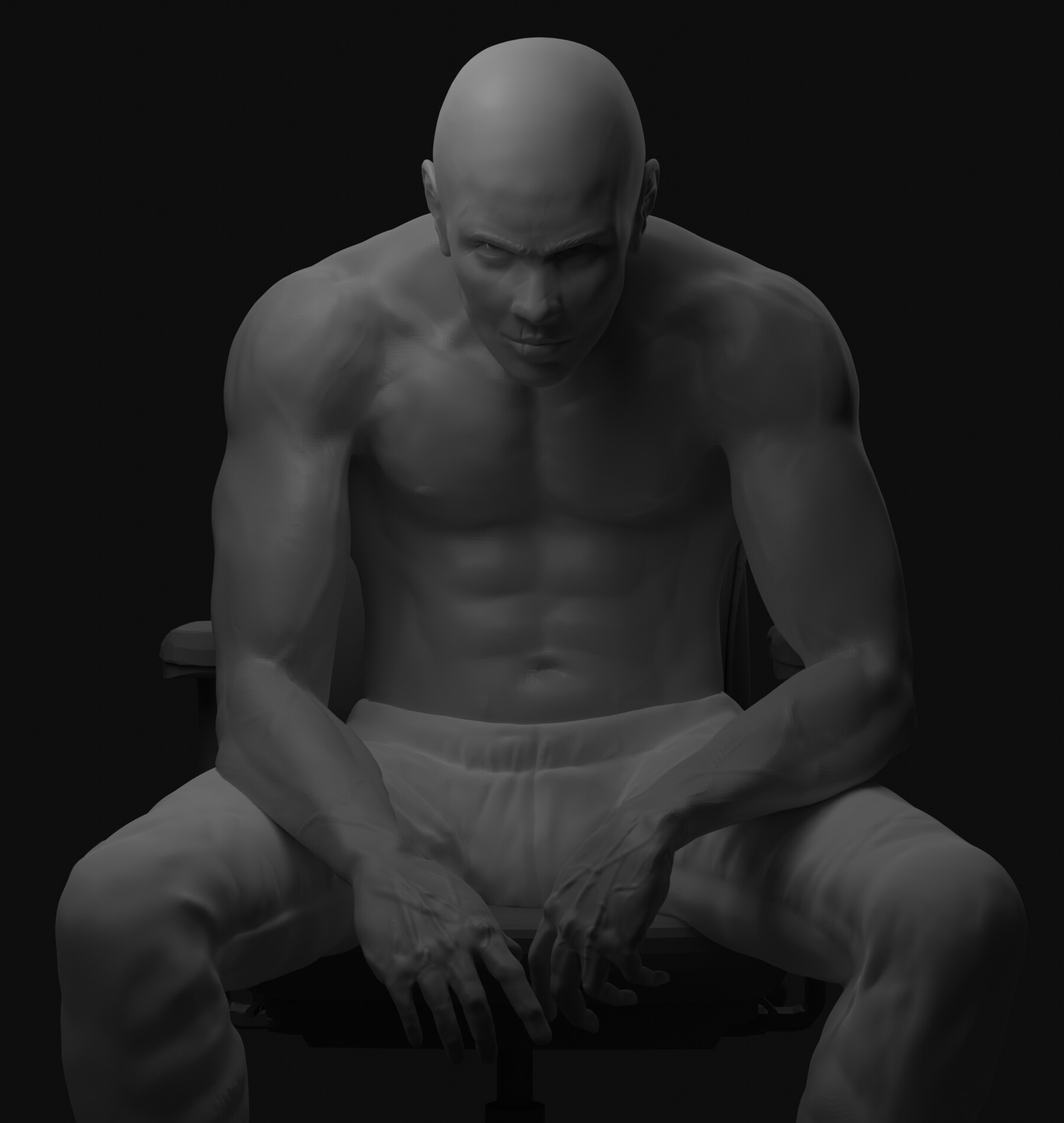 ArtStation - THE TYRANT (B/W)