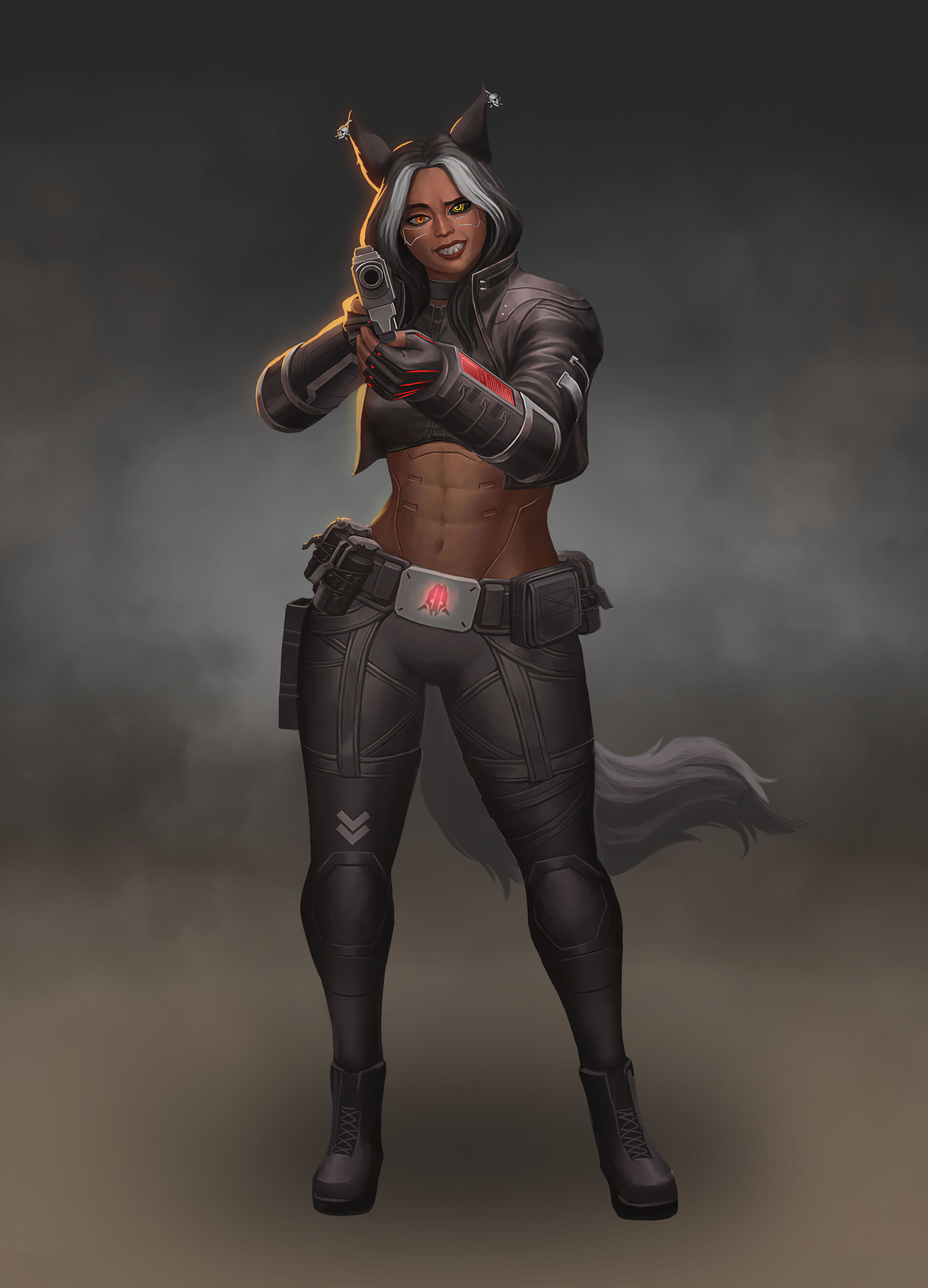 ArtStation - Wolf OC Commission