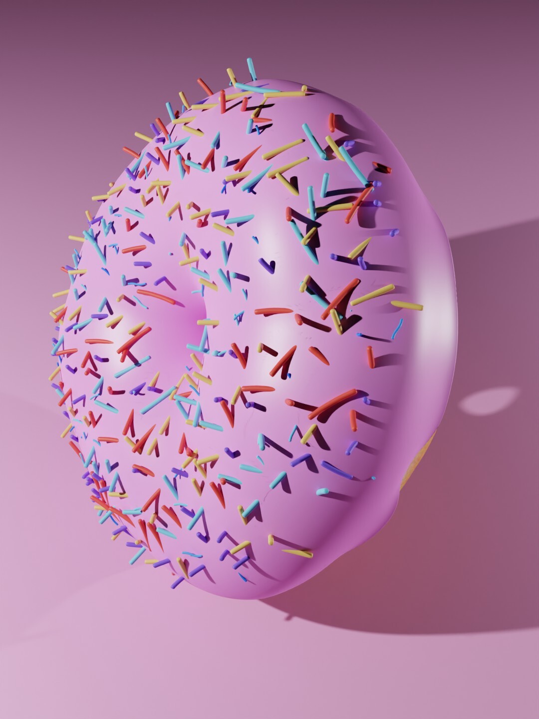 ArtStation - Donut modelling in Blender
