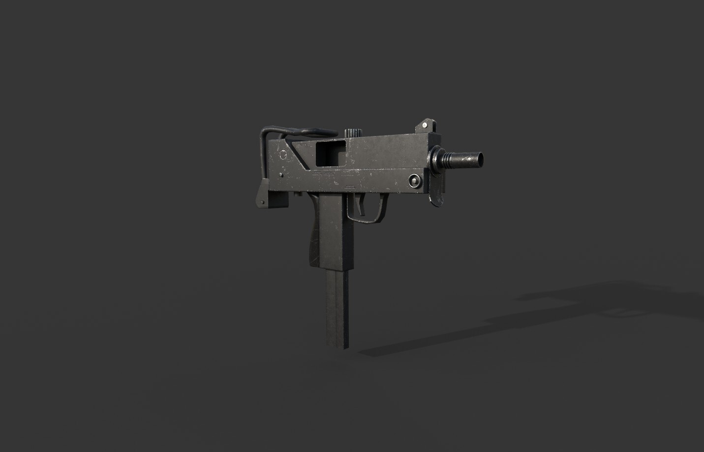 ArtStation - MAC-10 LOW POLY GAMING MODEL.