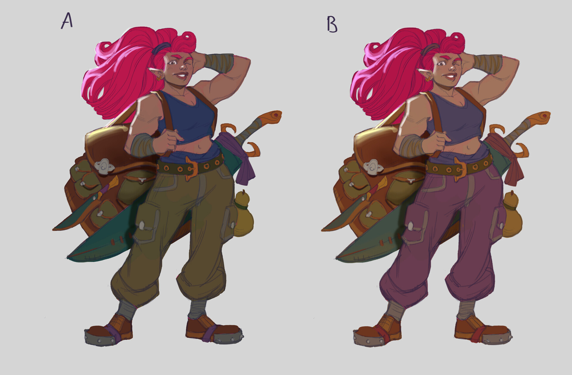 Kipling Bassil - KINGDOMS - Tabletop Npc Character Illustrations