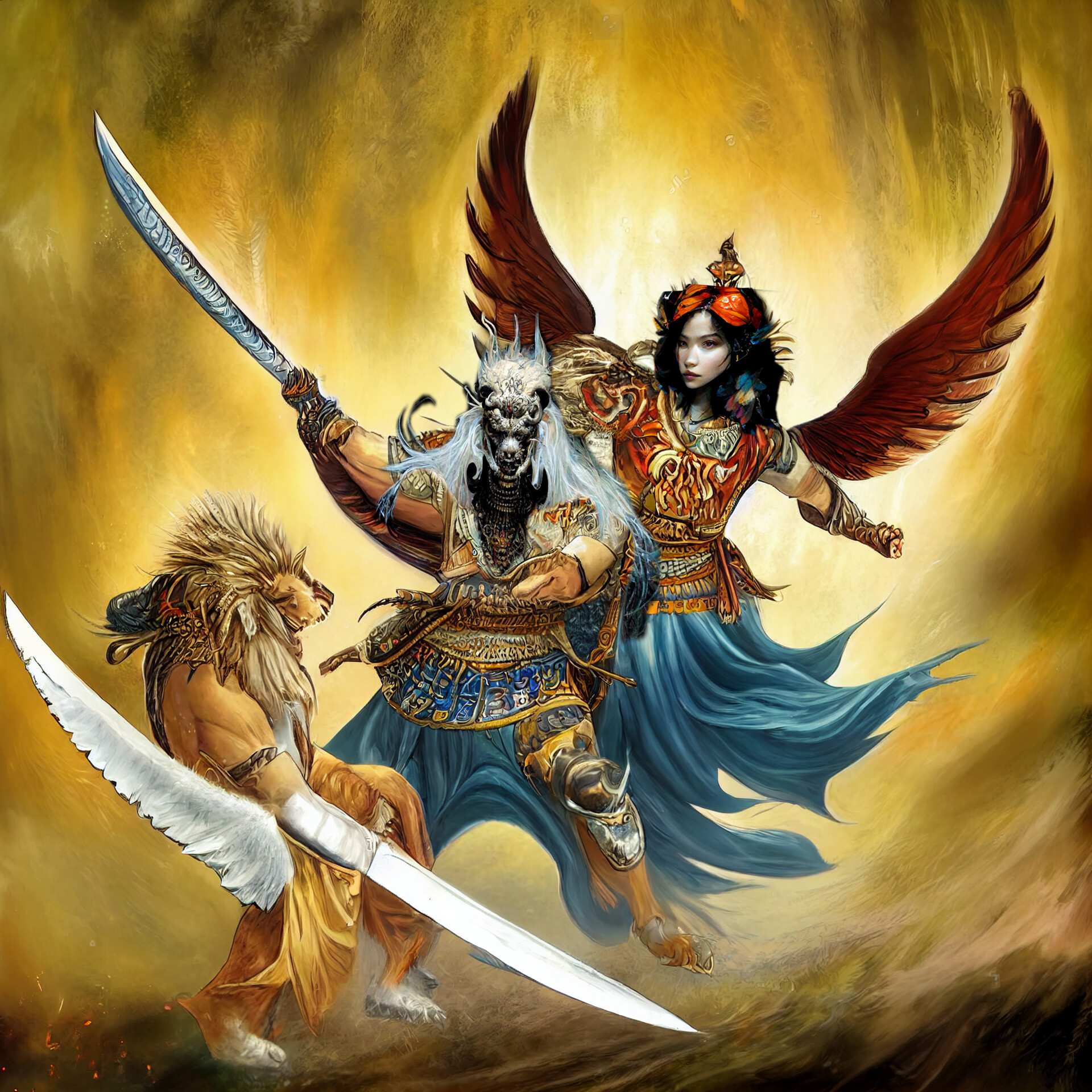 ArtStation - XIP Magical Fight at the arena