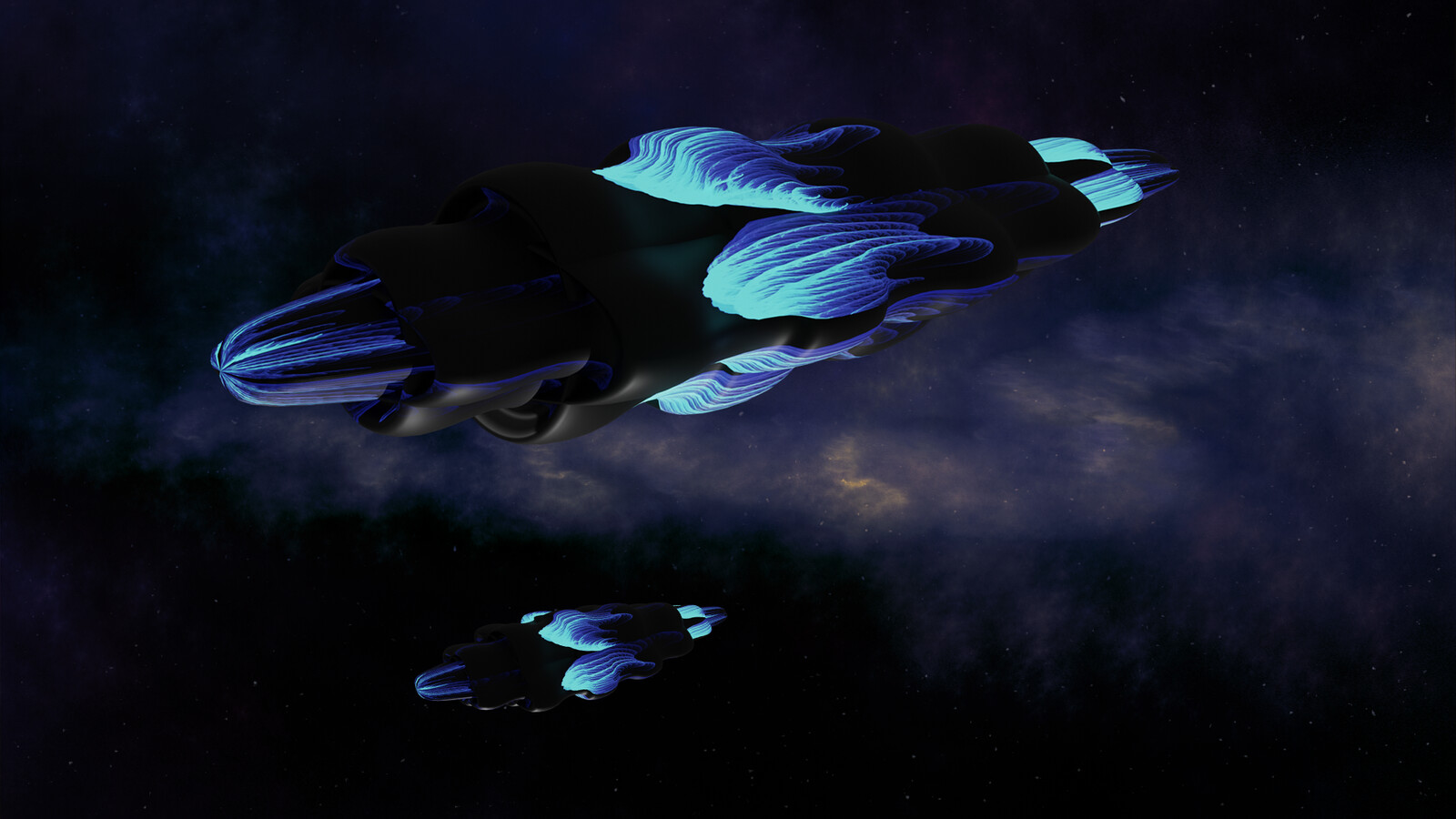 Byrner201 - Strange Alien Ships.