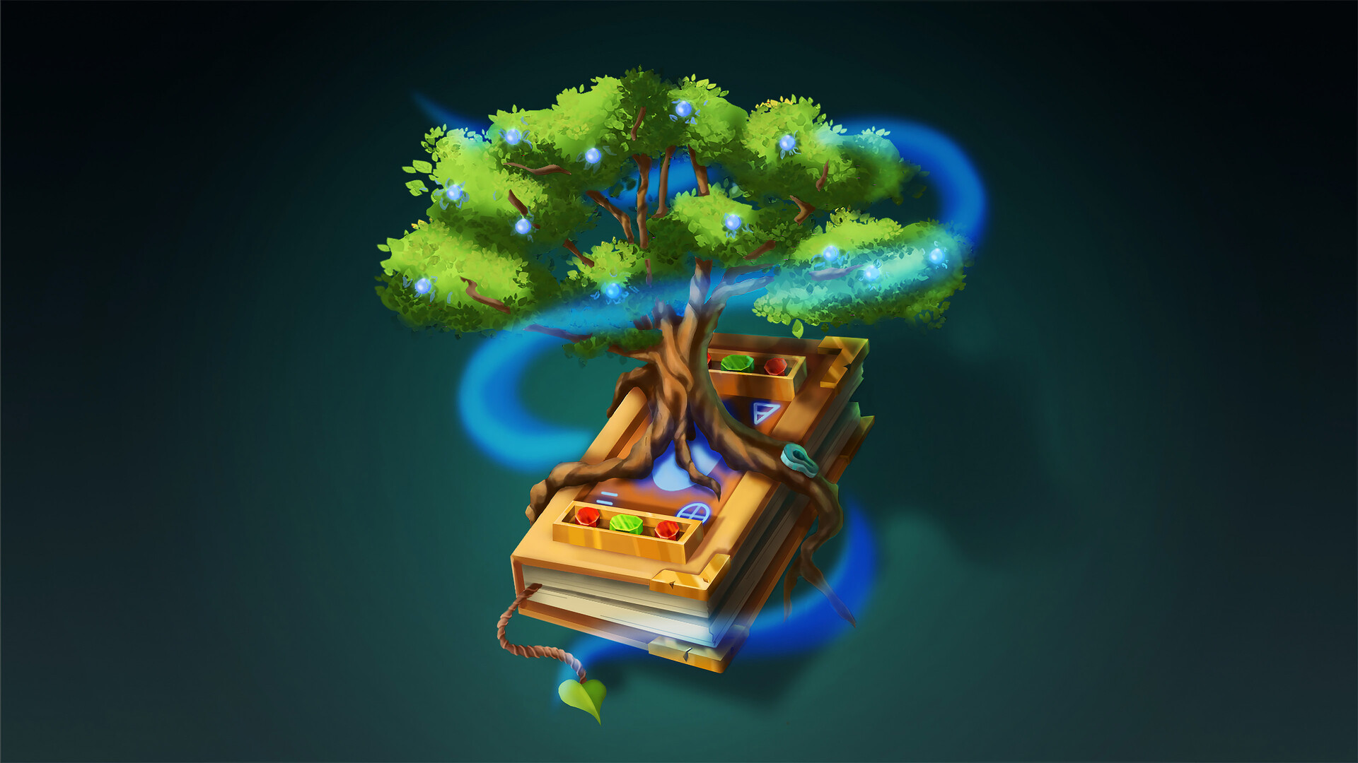ArtStation - Magical Book 2D