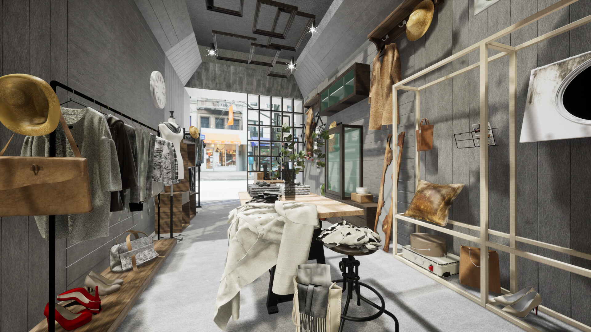 ArtStation - Cloth Shop #UnrealEngine 3D