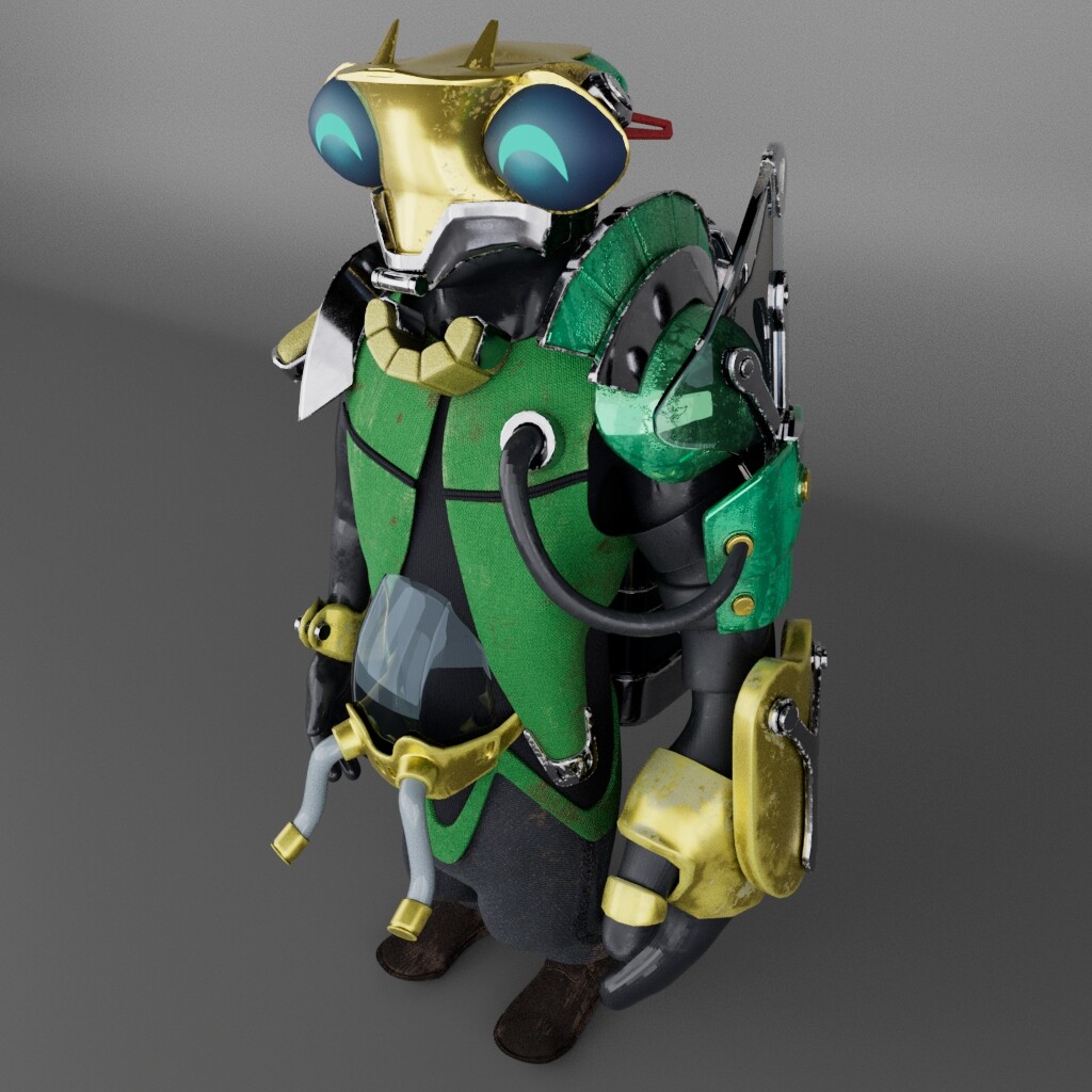 ArtStation - Green Guy