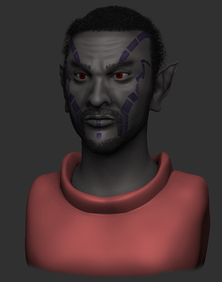 ArtStation - Dunmer from "The Elder Scrolls" series