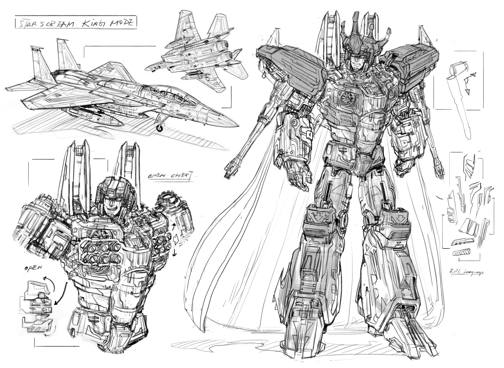 starscream transformer coloring sheet