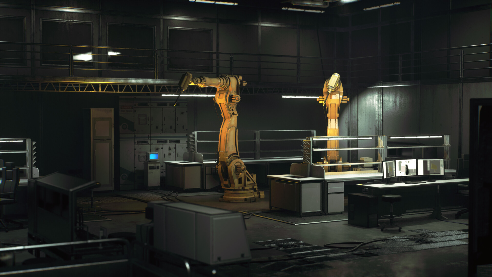 ArtStation - Sci-Fi Laboratory Environment Relight