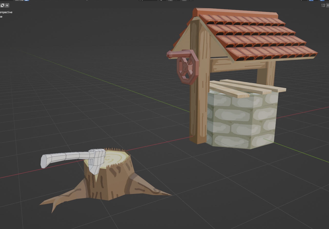 ArtStation - First attempt at modeling in Blender
