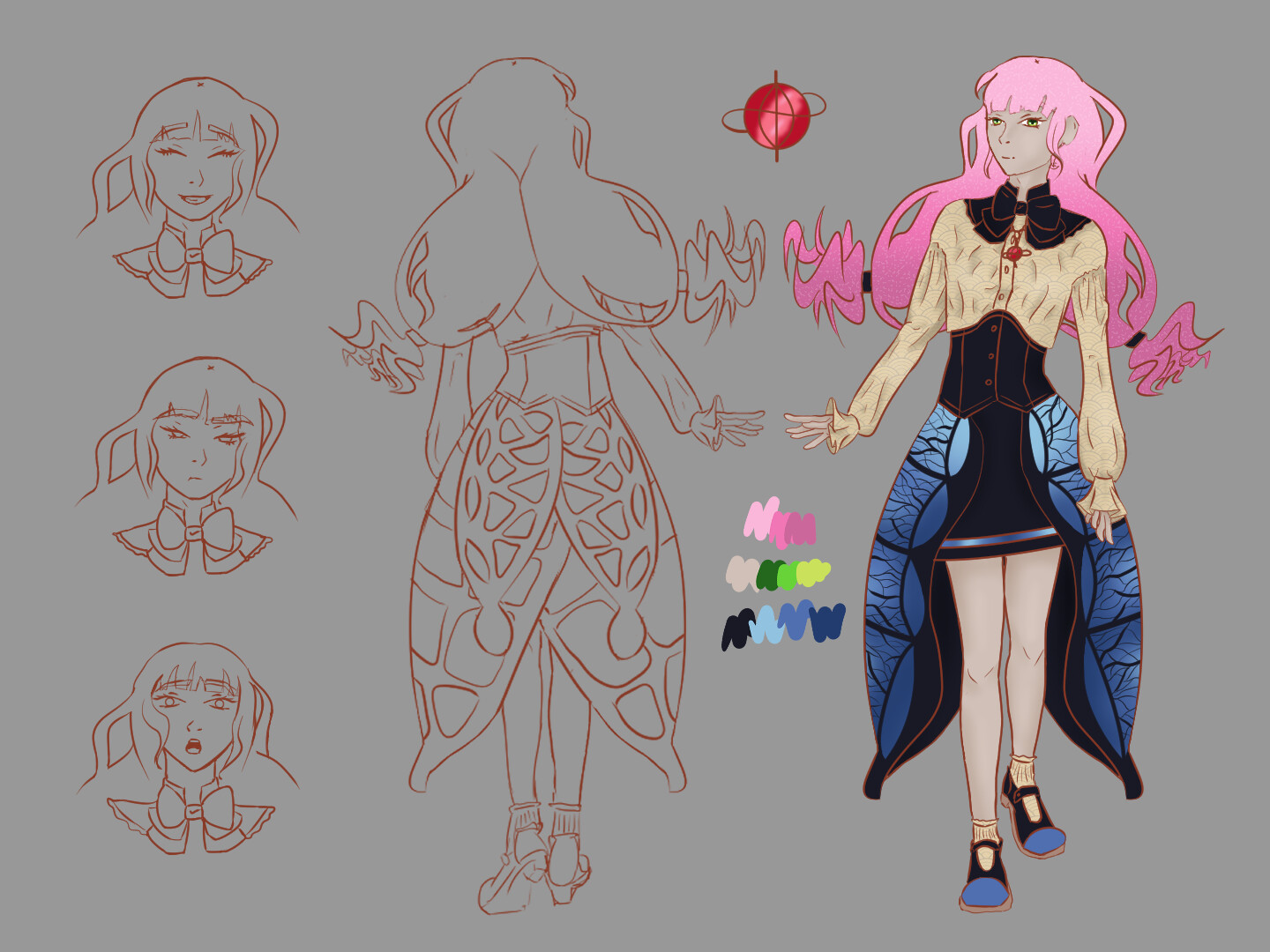 ArtStation - Anna's Character Sheet