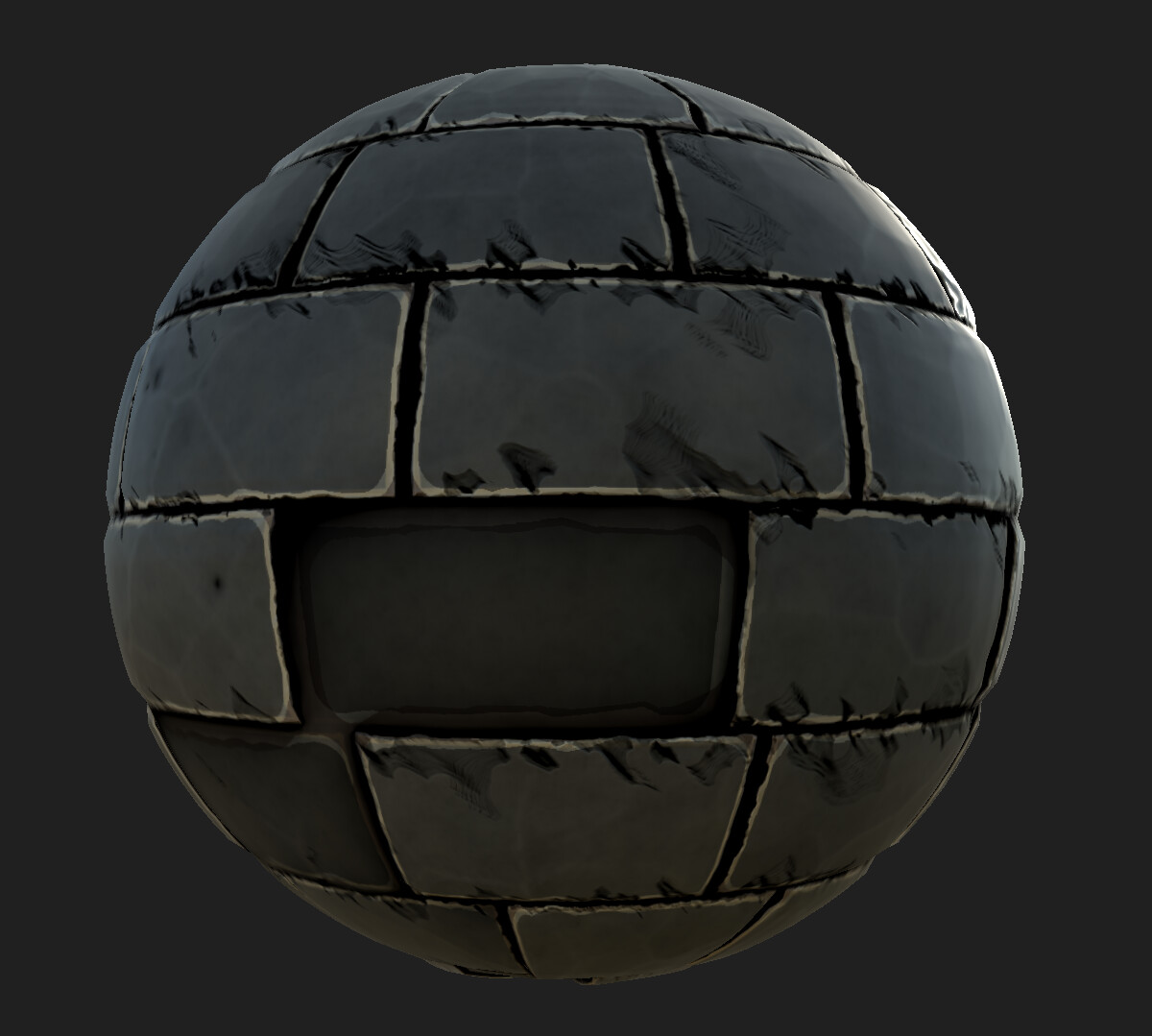 ArtStation - Stylized Stone Brick Texture
