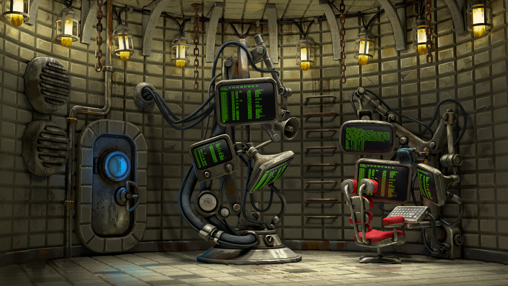 ArtStation - briefing room (StarCraft)