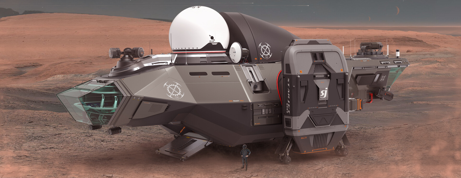 ArtStation - Mining in Space