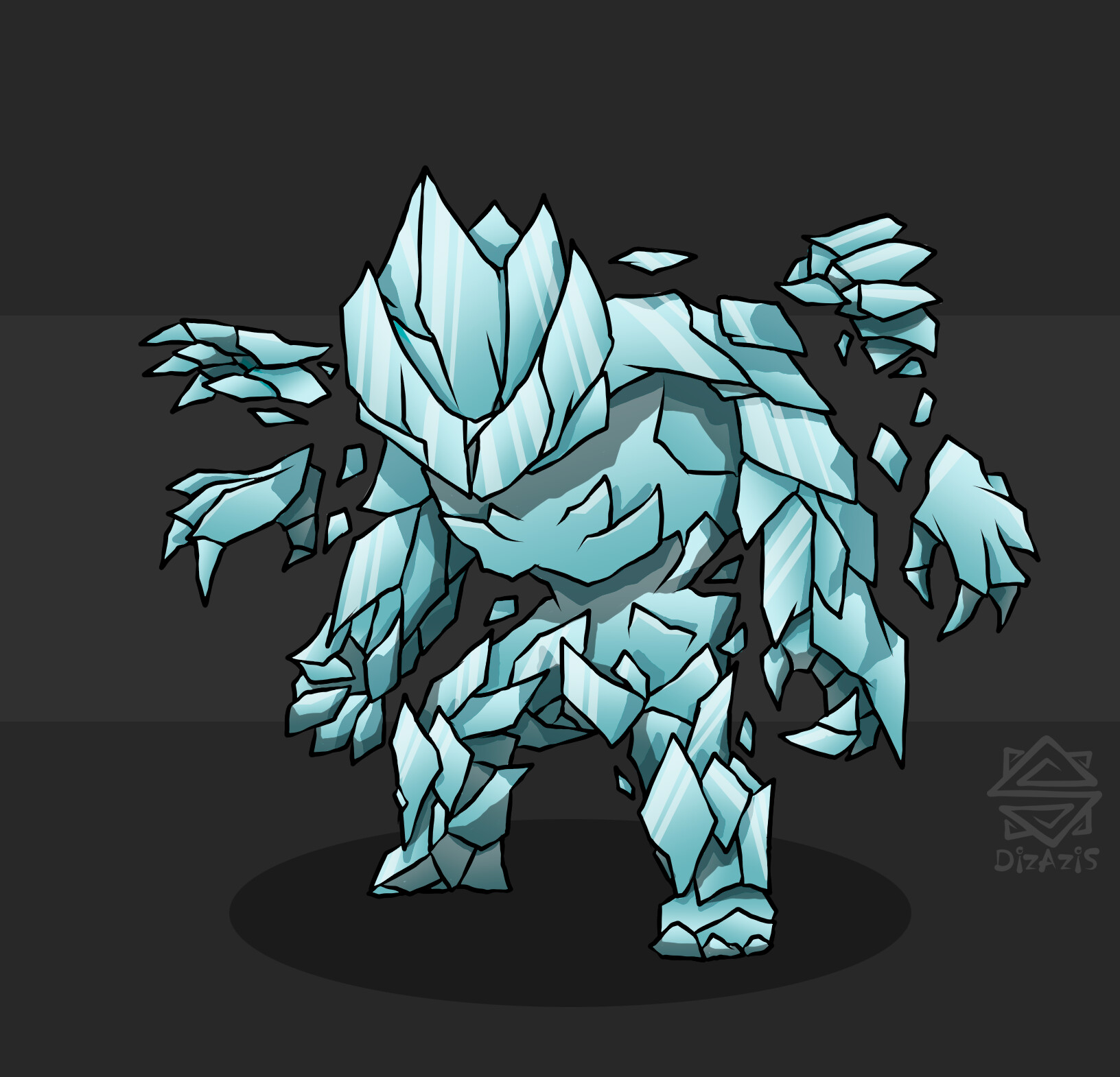 ArtStation - Multi-Armed Mirror Golem