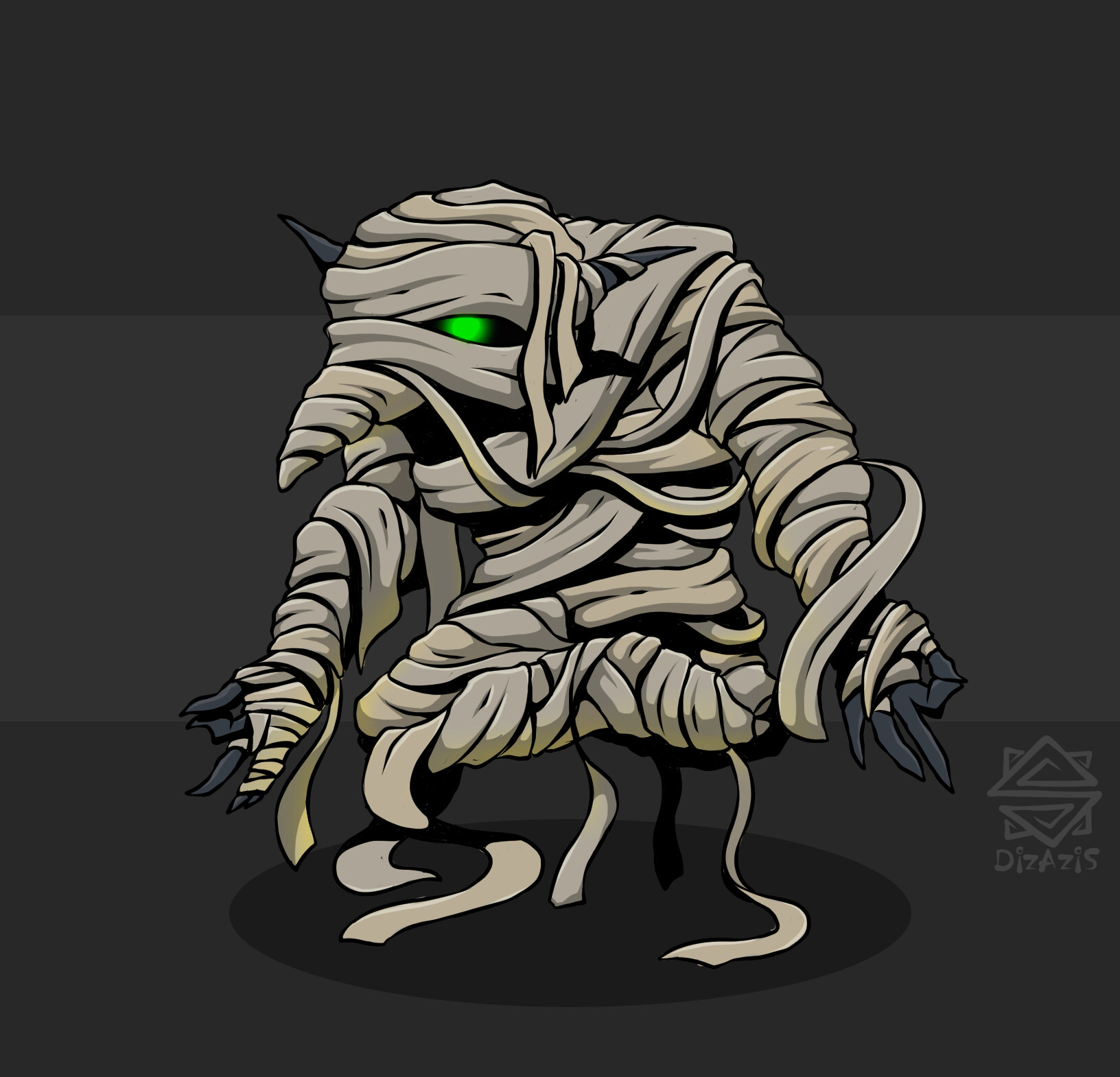 ArtStation - Enlightened Mummified Troll