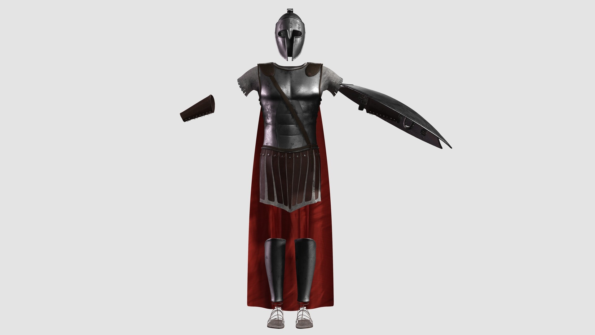 ArtStation - Roman armor Lorica Segmentata