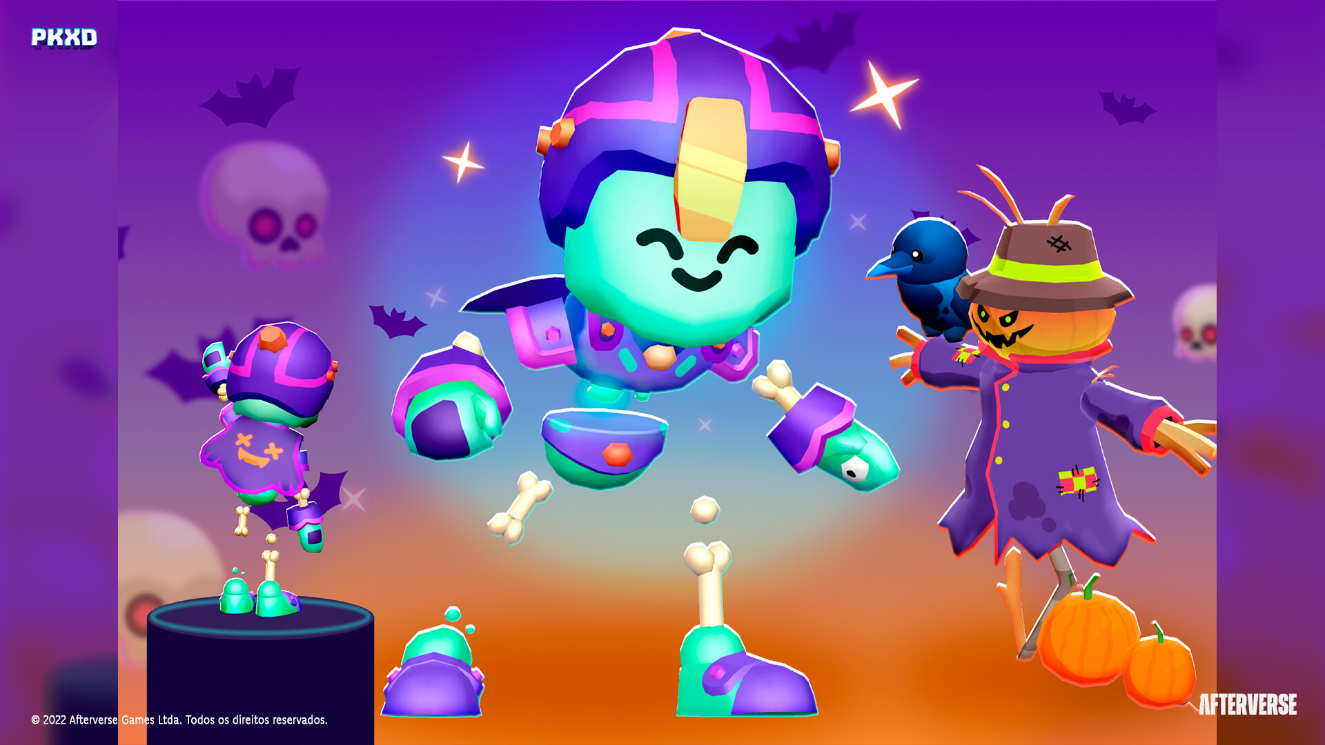 ArtStation - Ghost Armor - Halloween PKXD