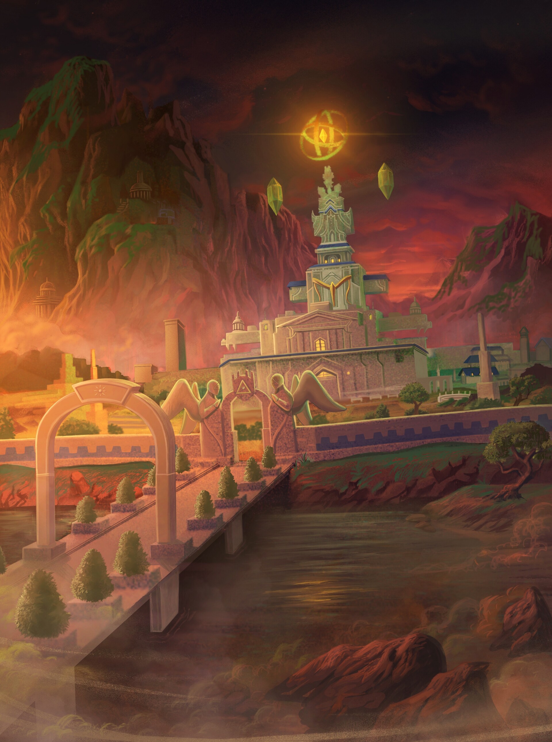 ArtStation - Gods’ City