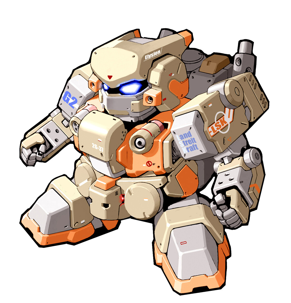 ArtStation - Mechanig Design C - Krowten X