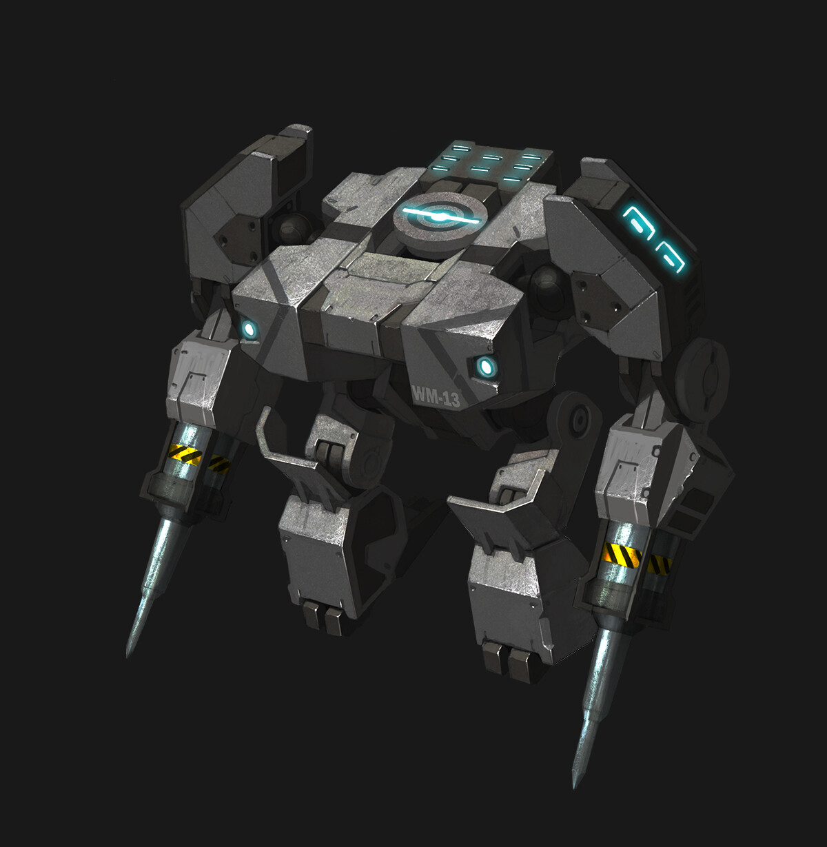 ArtStation - Mechanic Design C - L2 project