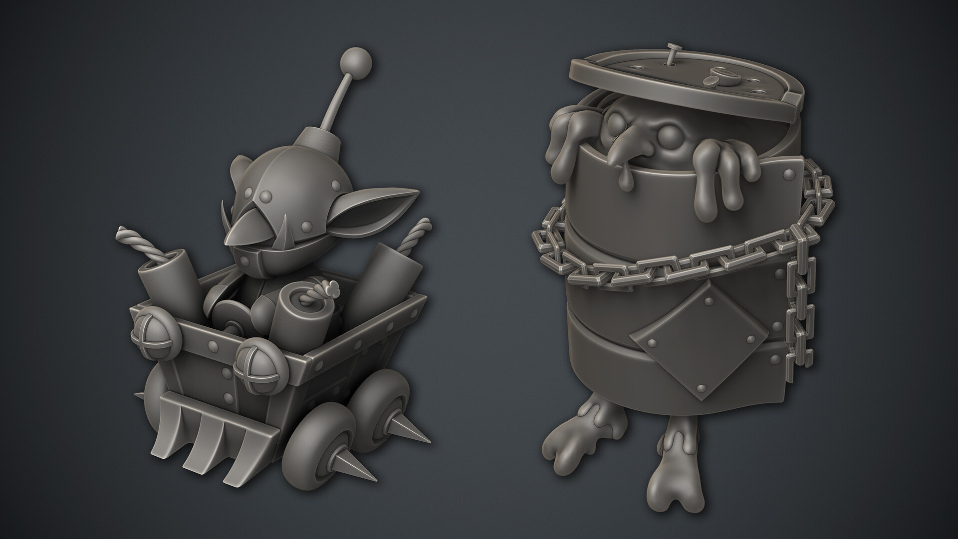 Joshimon - Dota2 - 'Mad Tex: Fiery Road' Techies Set