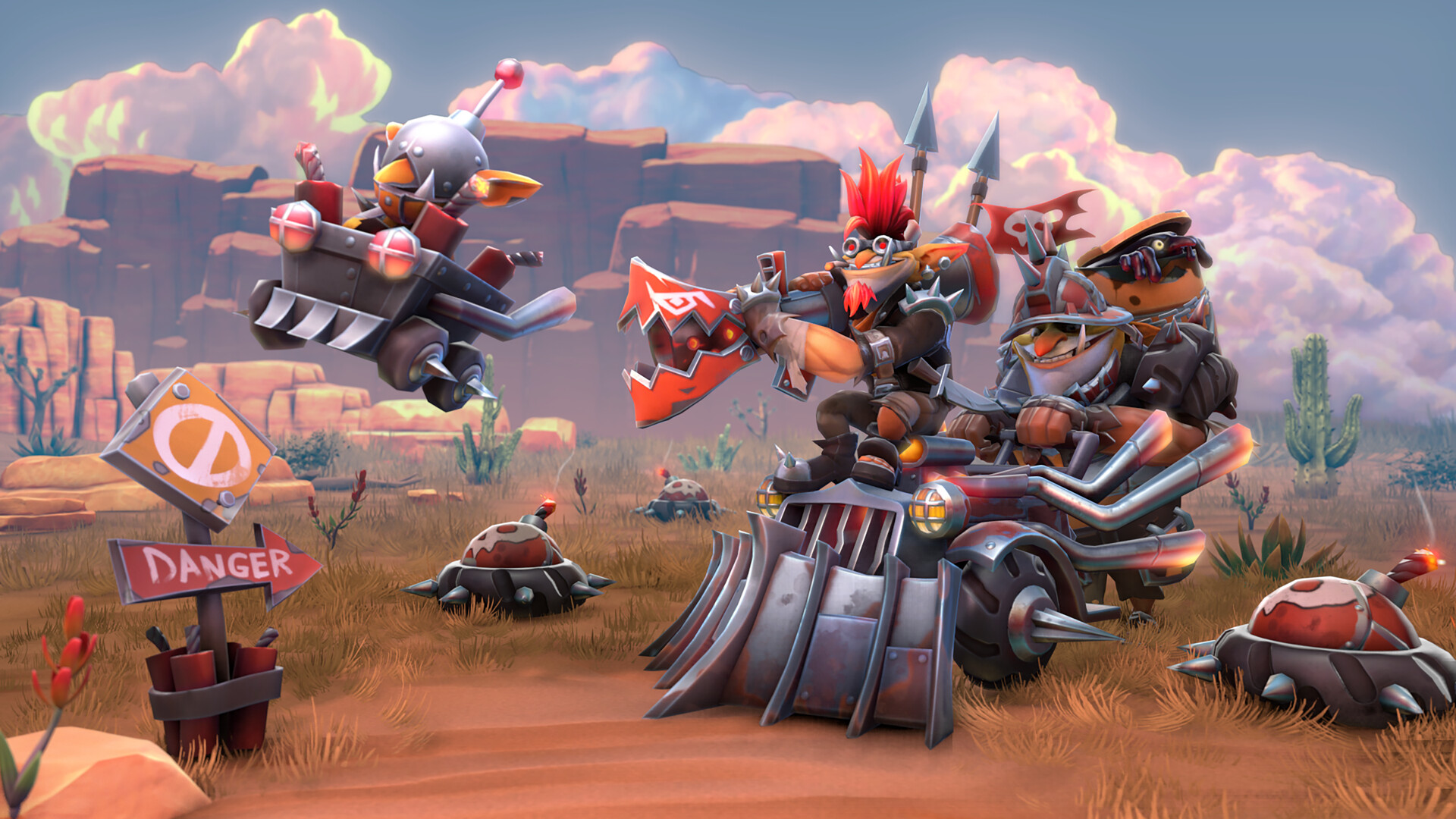 Joshimon - Dota2 - 'Mad Tex: Fiery Road' Techies Set