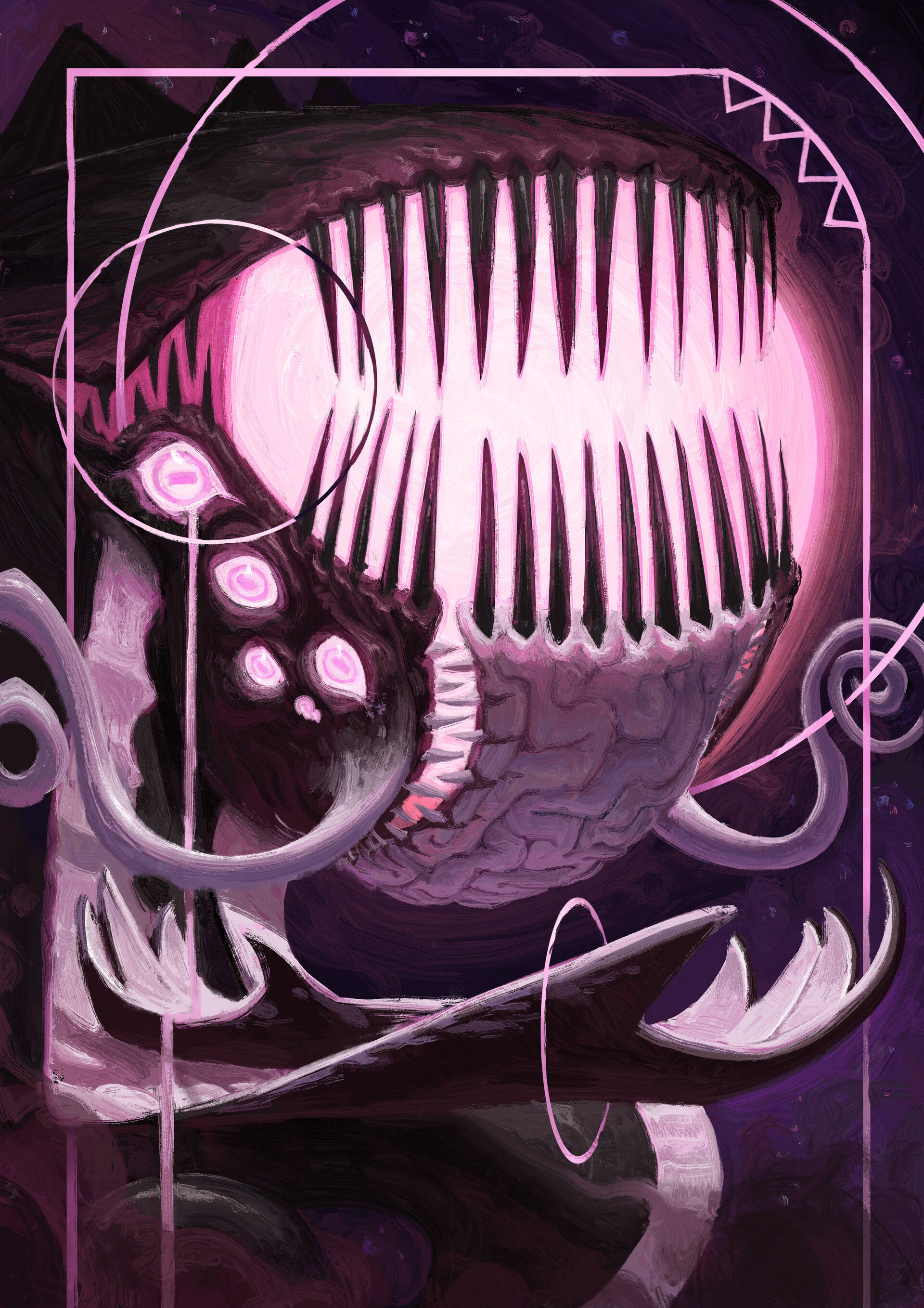 Moon Eater by Ognjen Sporin : r/ImaginaryWorldEaters