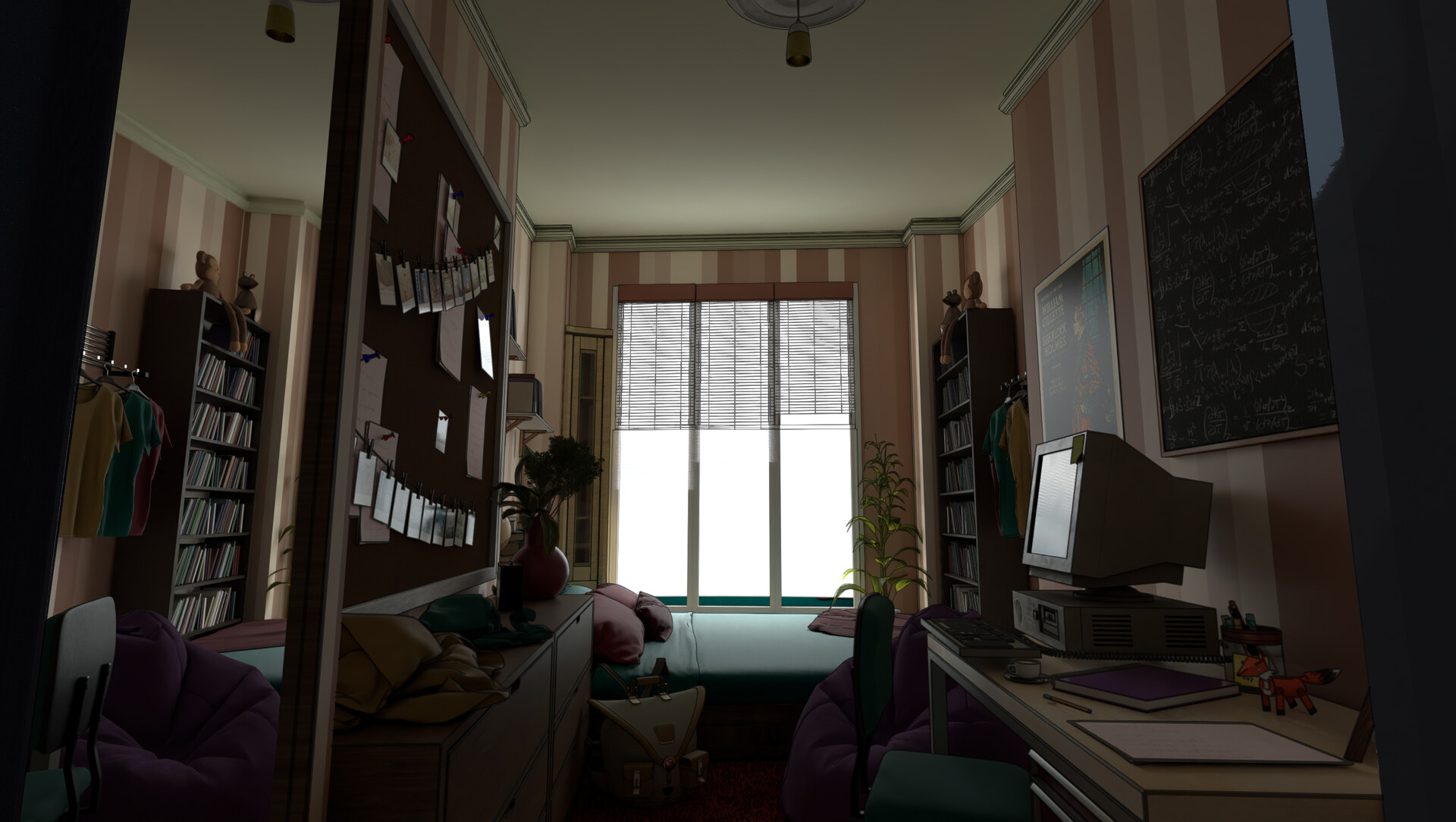 Alvaro Serrano - Maria's Room - Set Design - THE PHANTOM FINDERS