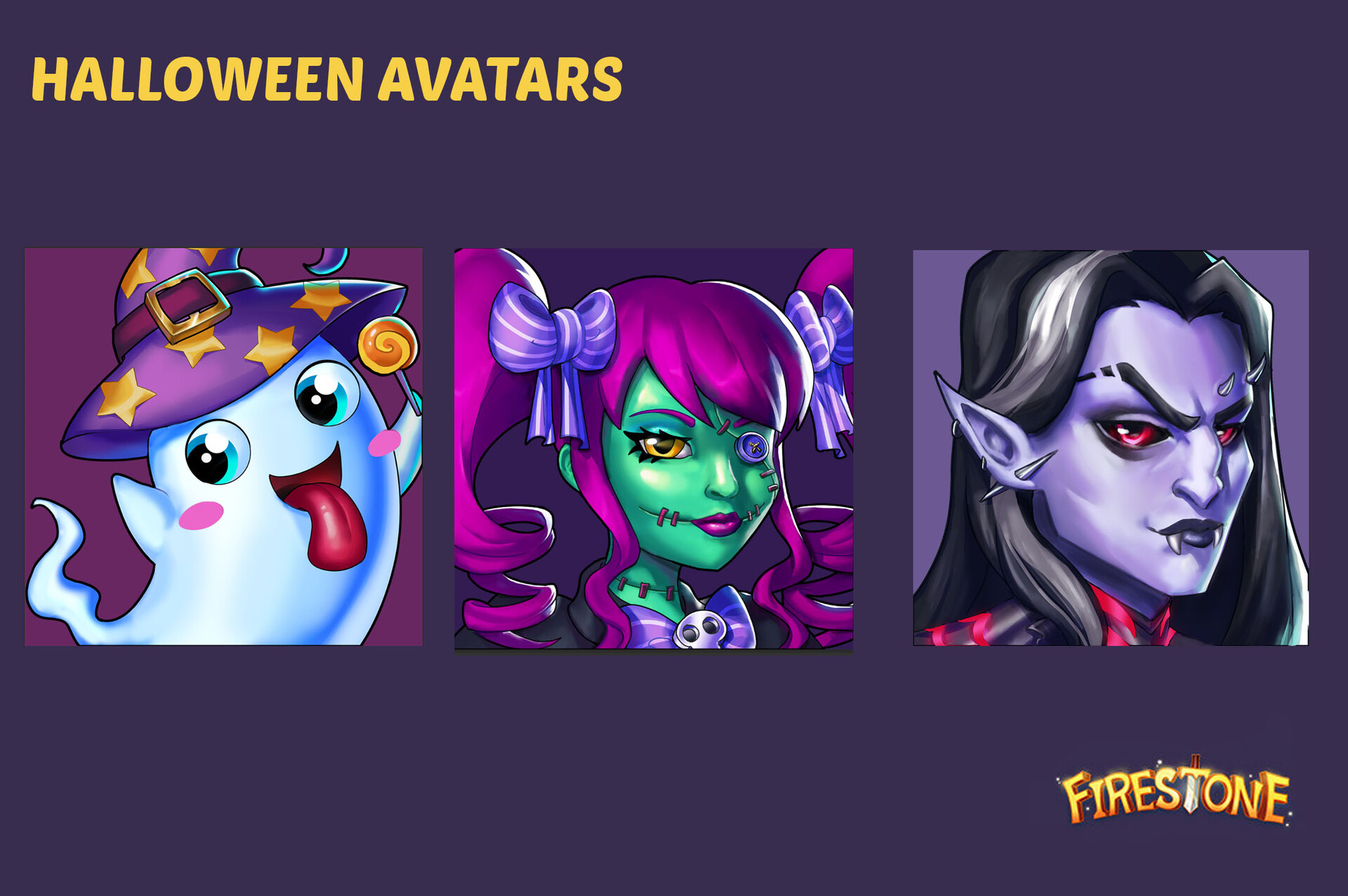 ArtStation - Halloween Avatars