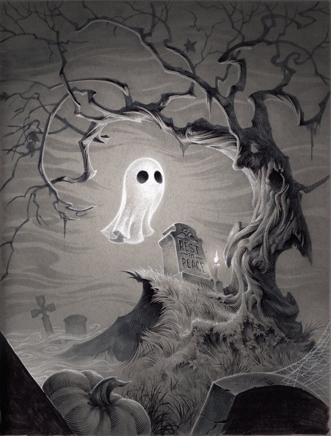 Kevin Keele - Lonesome Cemetery Hill on Halloween Night