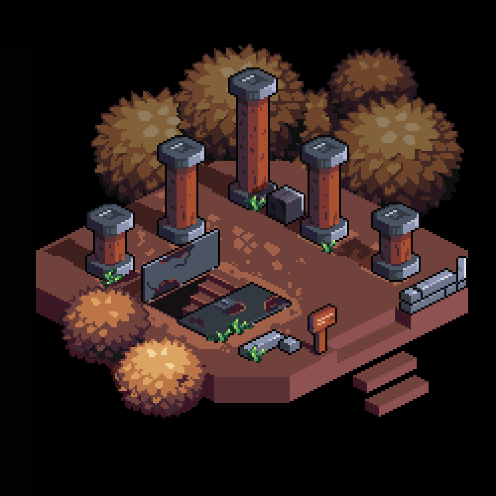 ArtStation - Isometric Scenario