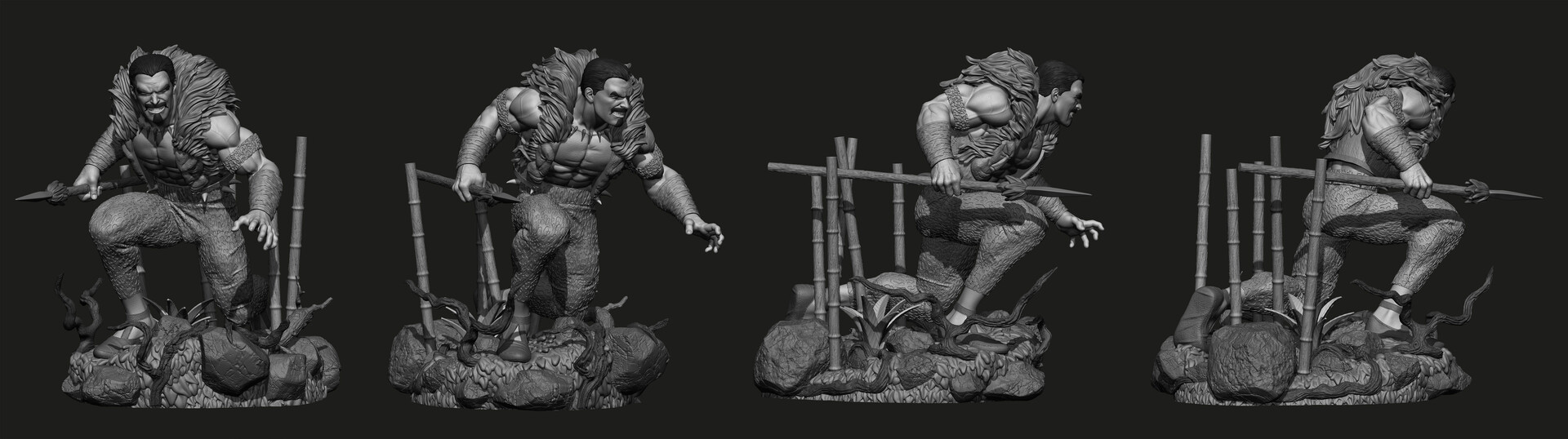 ArtStation - DST Marvel Gallery Kraven PVC statue