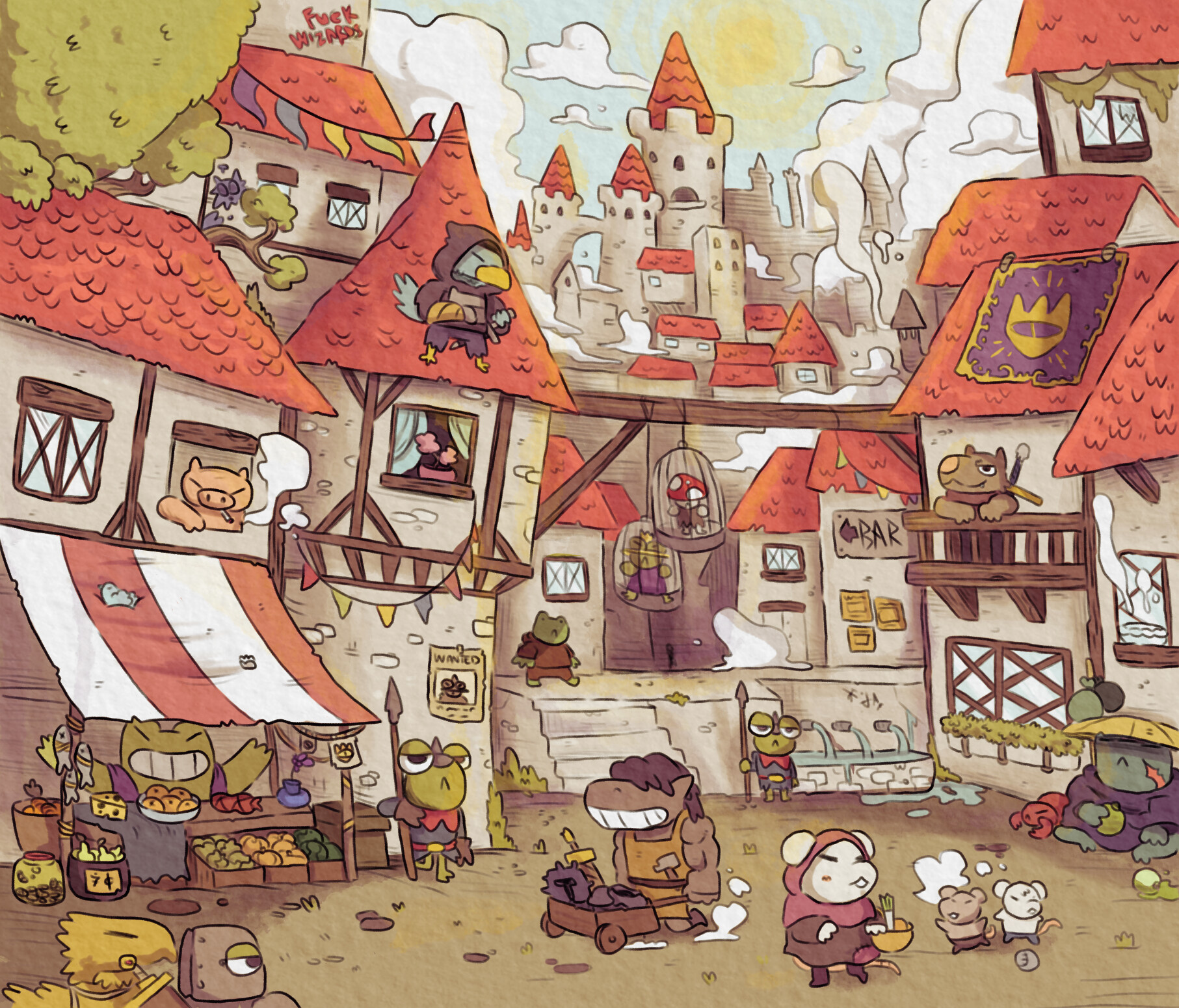 ArtStation - RUFFUS WORLD LOCATIONS