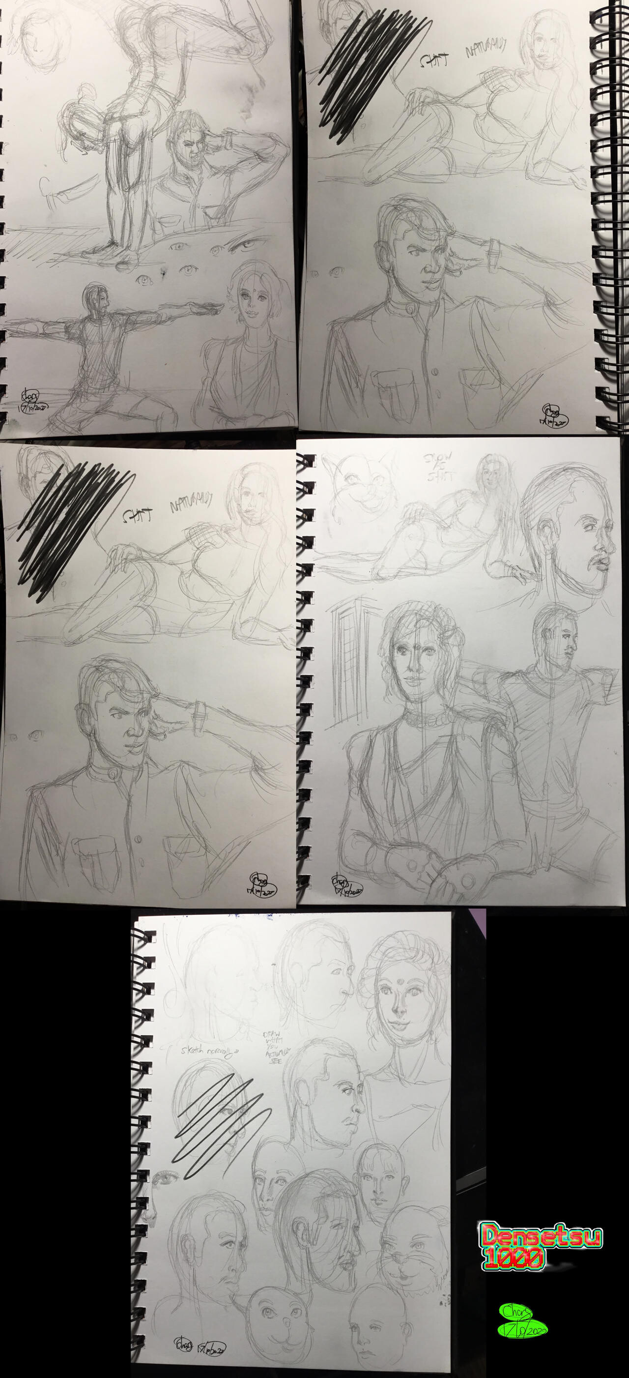 ArtStation - Sketch practice - 17/10/2022