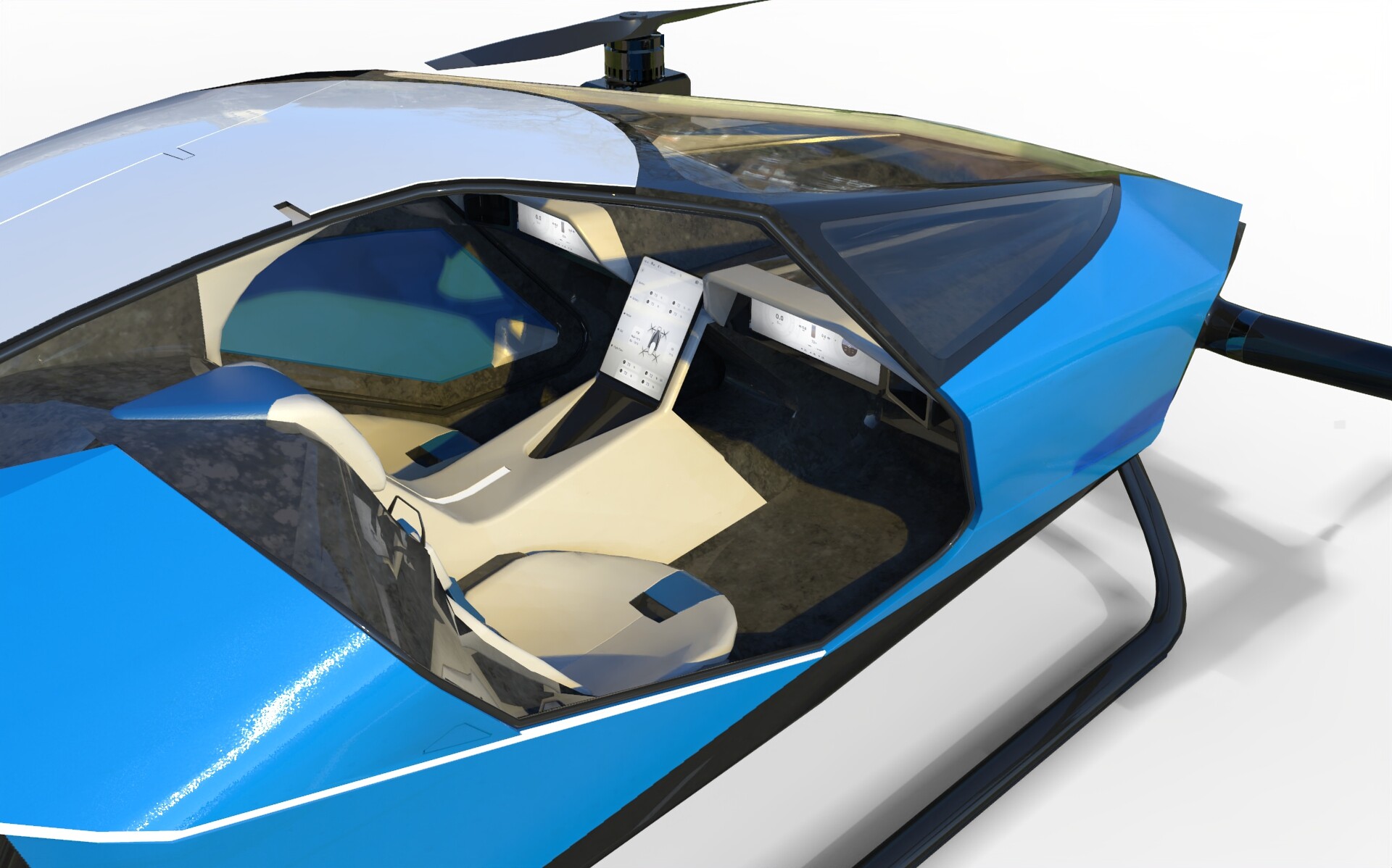 Tim Samedov - Xpeng X2 Flying car EVTOL 3D model