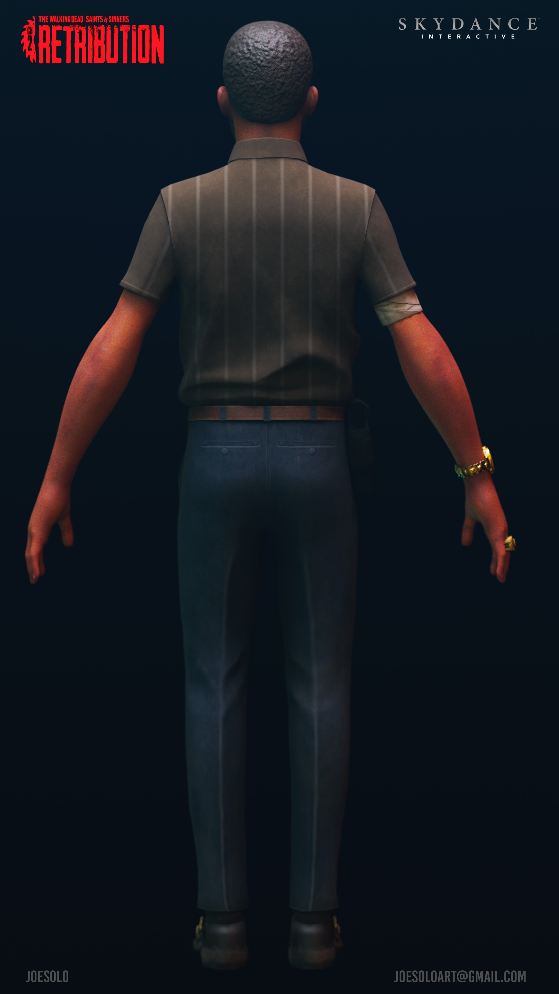 Joe Solo - TWD Saints and Sinners Chapter 2 - Sonny Low Poly- 2021