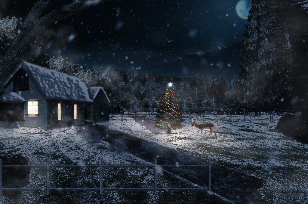 ArtStation - Christmas Night