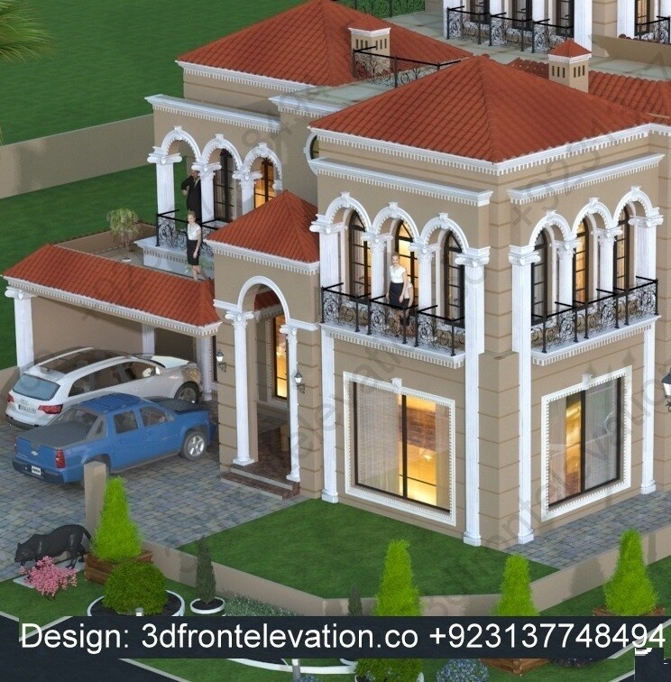 Architect for Design 3dfrontelevation.co - Best Architect for Beautiful Bungalow House New Town ...