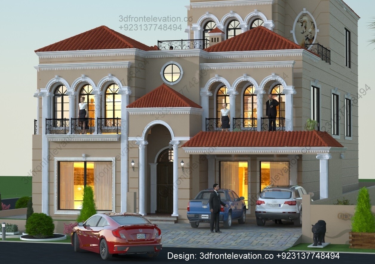Architect for Design 3dfrontelevation.co - Best Architect for Beautiful Bungalow House New Town ...