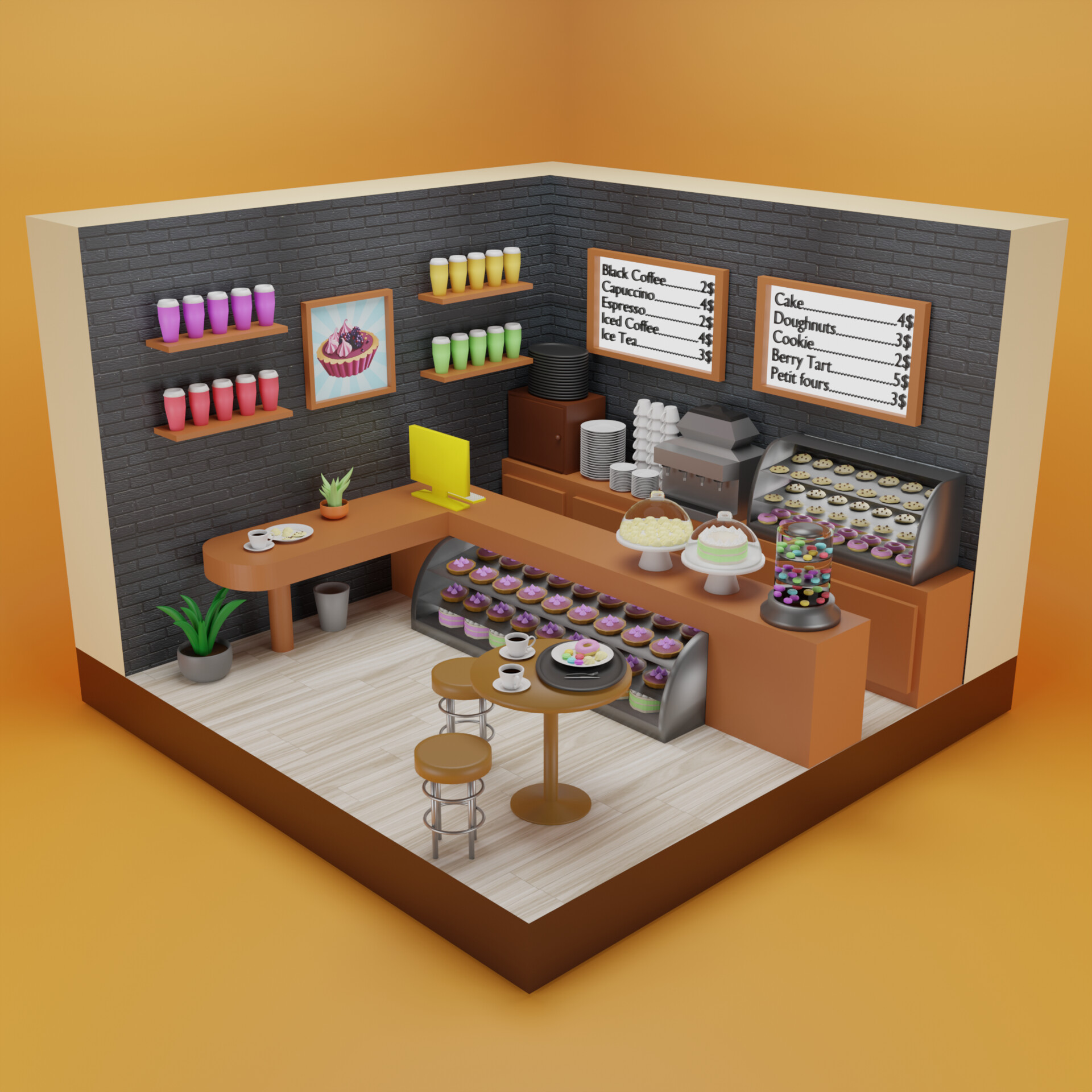 ArtStation - Coffee Shop